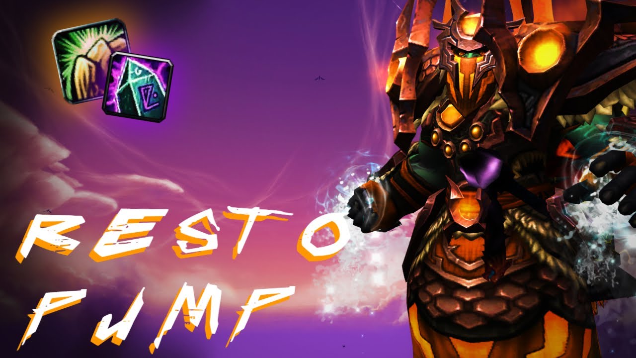 Resto Shaman Brings the HEALS 💙 | 10.1 Restoration Shaman 3v3 PvP - WoW ...