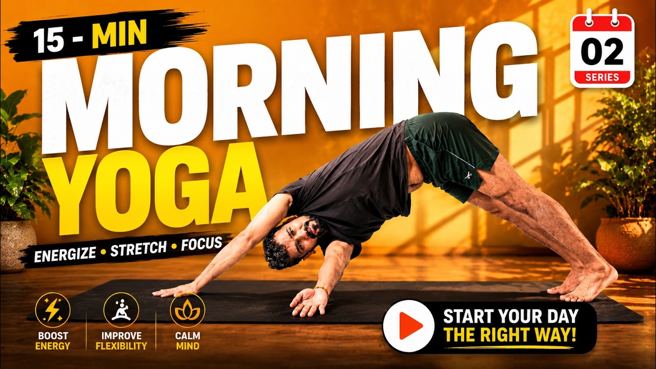 Morning Yoga Day 2: 15-Min Upper Body Mobility & Release !! - YouTube