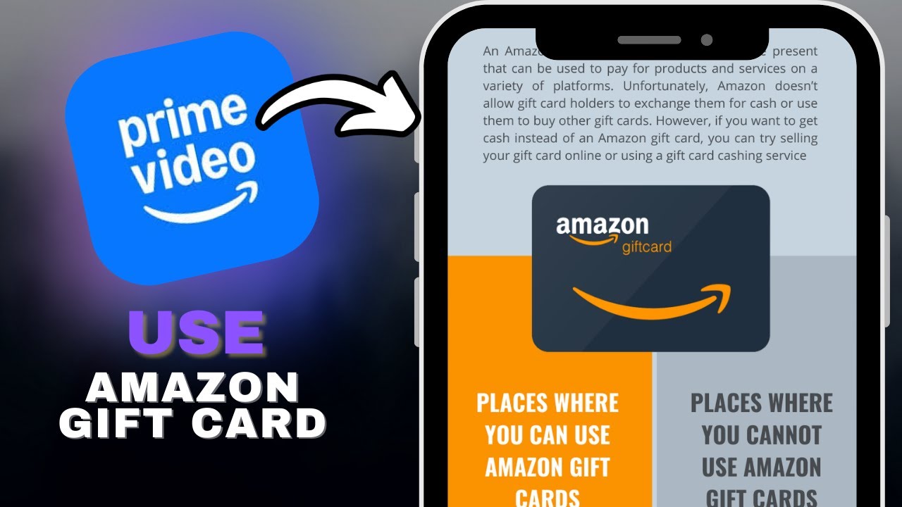 How to Use Amazon Gift Card on Amazon Prime in SECONDS! - YouTube