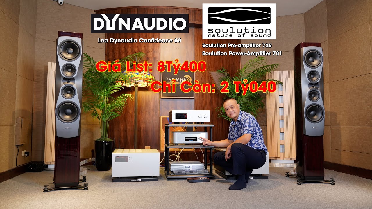 [KHNC] Soulution Pre 725 + MonoBlock 701- Giá List 8tỷ400 Chỉ Còn ...
