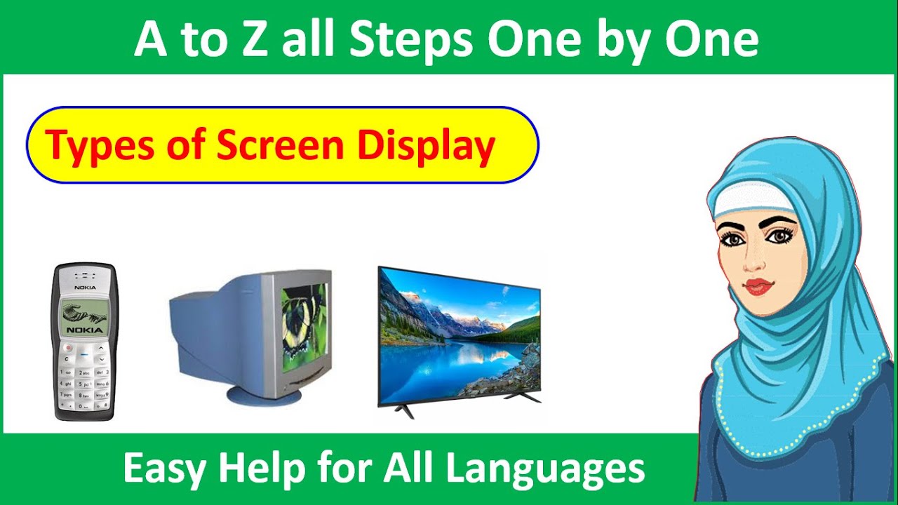 Types of Screen Displays Computer Technology (Master Mind Nation ...