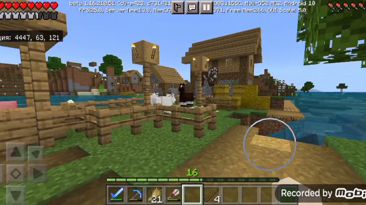 Серия 4. Первые незеритовые инструменты. Выживание в майнкрафте 1.16. ...