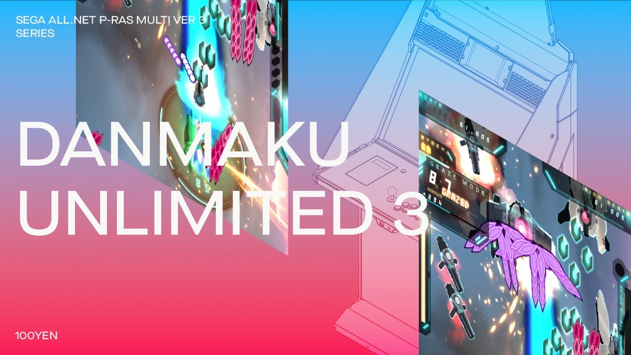 Danmaku Unlimited 3 on SEGA P-ras 3 [APM3] #gameplay #apm3 - YouTube