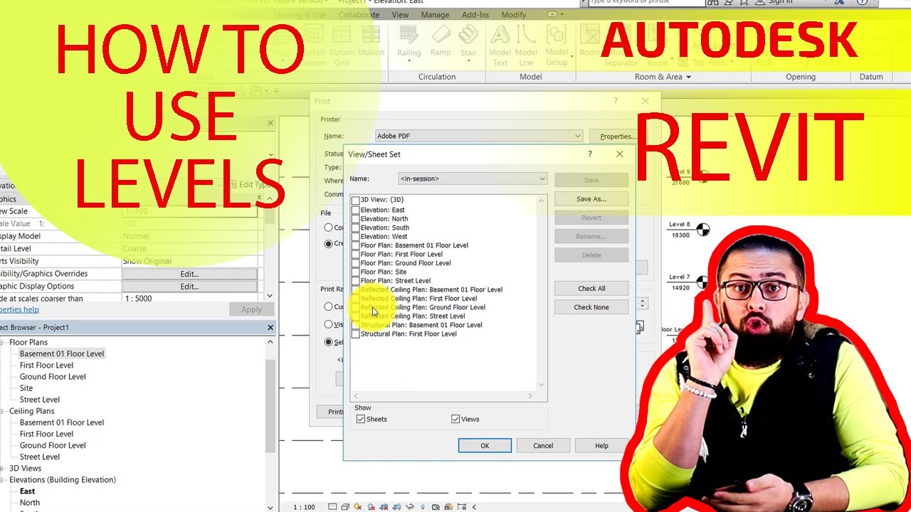 HOW TO SET LEVELS IN AUTODESK REVIT YouTube how-to-set-levels-in-autodesk-revit-youtube