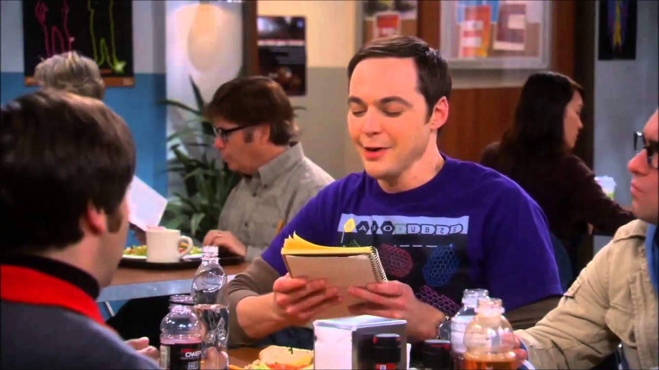 Sheldon erzählt einen physikalischen Witz - YouTube