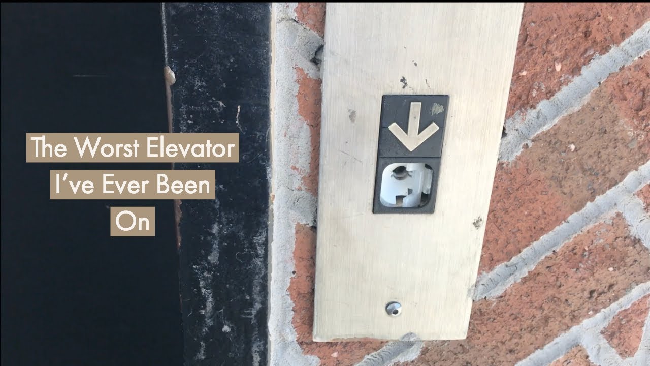 The Worst Elevator I Have Ever Been On! - YouTube