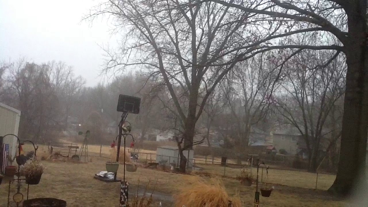 Feb 20th 2018 Lightning, Thunder, Freezing Rain And Sleet!!! Part 3 ...