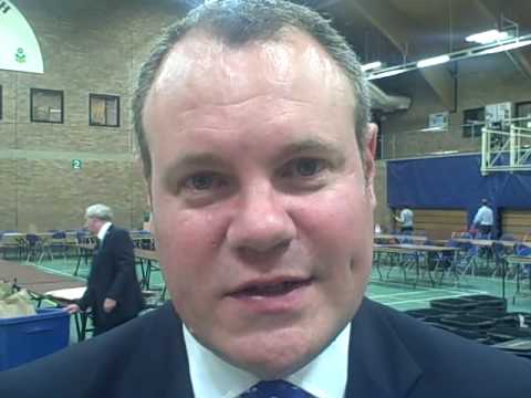 Conor Burns wins Bournemouth West for the Tories - YouTube