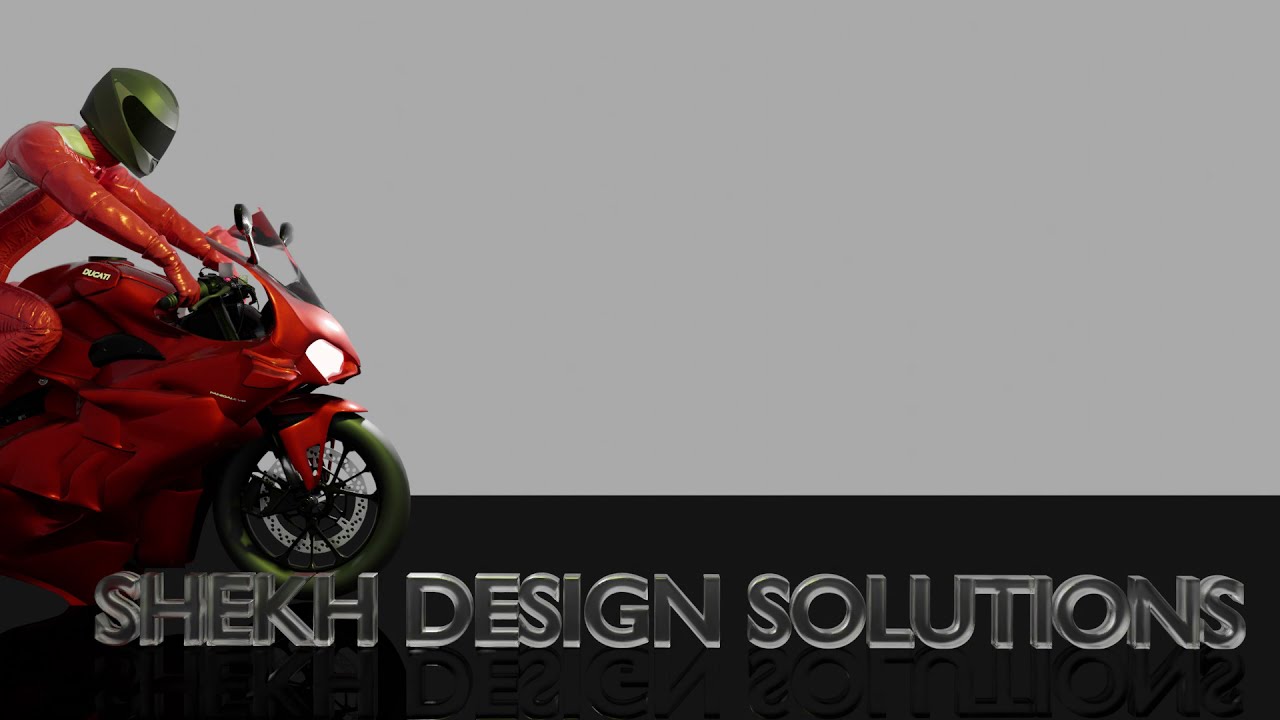 The Biker with his Ducati... | Blender Rig | Blender 3d | Blender ...