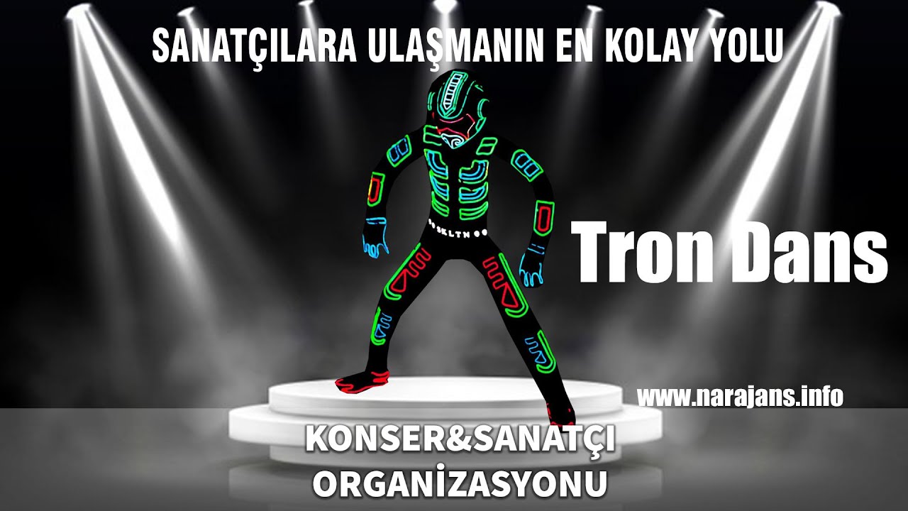Tron Dans Show #tron #trondans #trondansshow #narajansvip #dans # ...