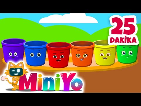 Renkler Şarkısı | Miniyo Okul Öncesi Şarkıları ve Daha Fazlası