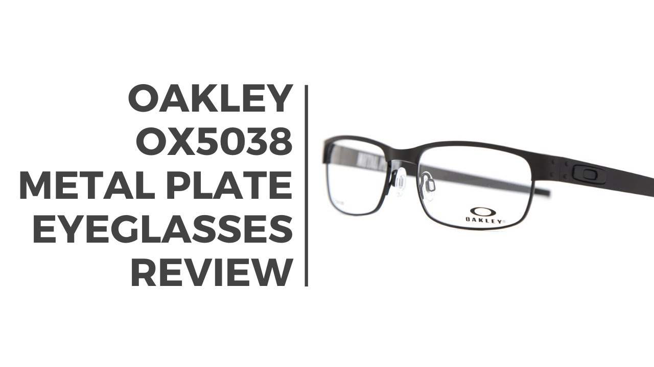 Oakley OX5038 METAL PLATE Eyeglasses Short Review - YouTube