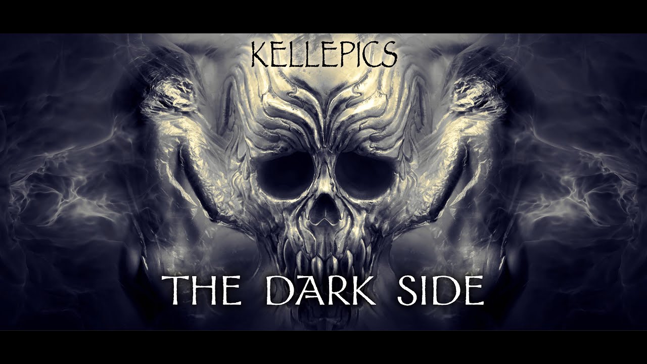 "THE DARK SIDE" Animated Composing Art / dark creepy cinematic music ...