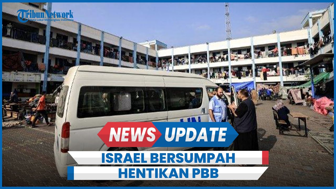 Israel Bersumpah Hentikan Operasional Badan PBB di Palestina - YouTube
