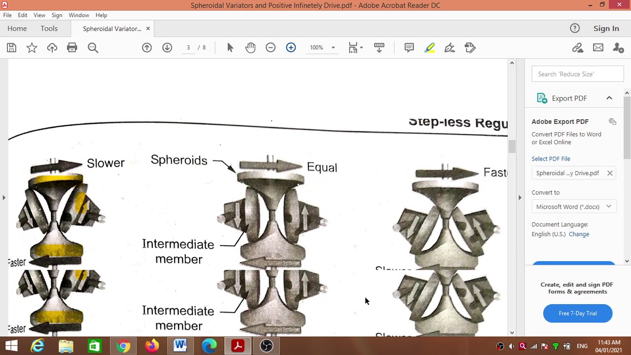 Spheroidal and cone variators, Variators with axial displaceable cone ...