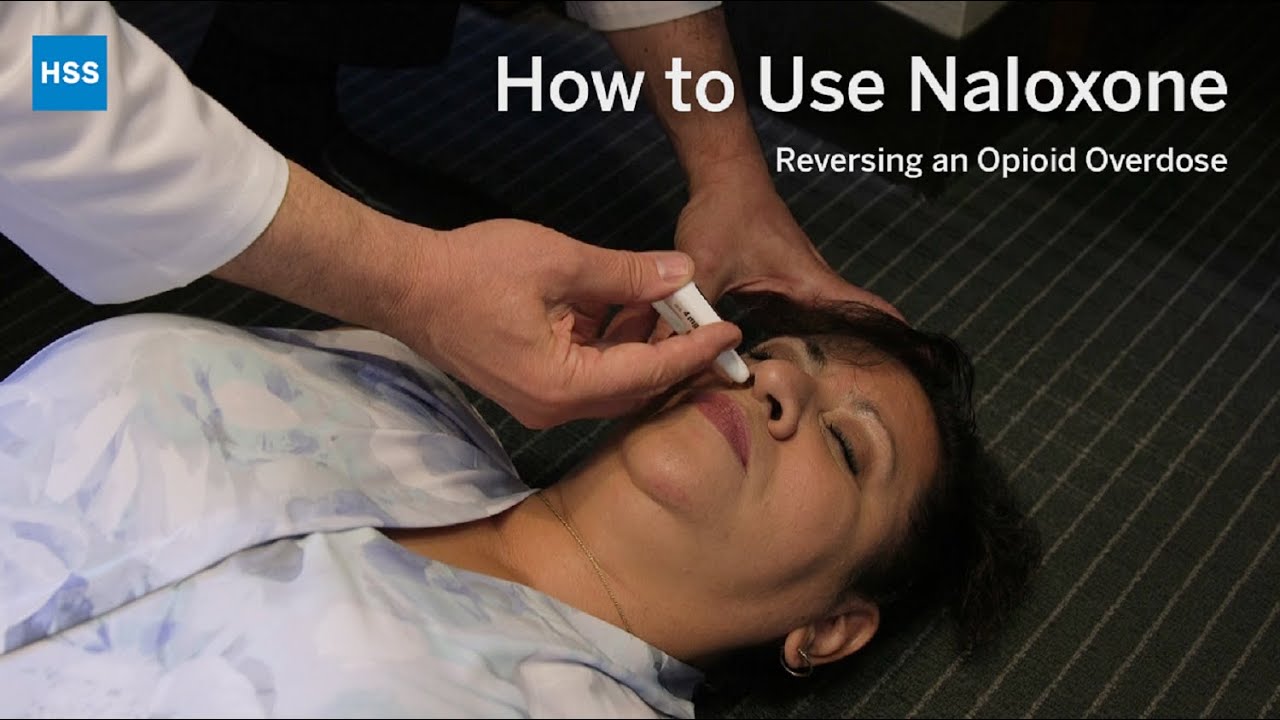 How to Use Naloxone | Reversing an Opioid Overdose - YouTube