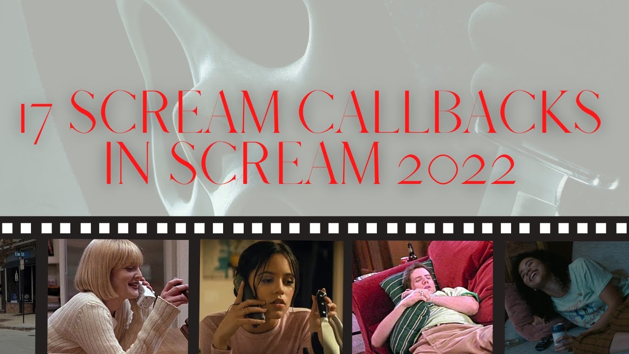 17 SCREAM CALLBACKS I Noticed In SCREAM 2022 ! JOSHUAvsMOVIES - YouTube