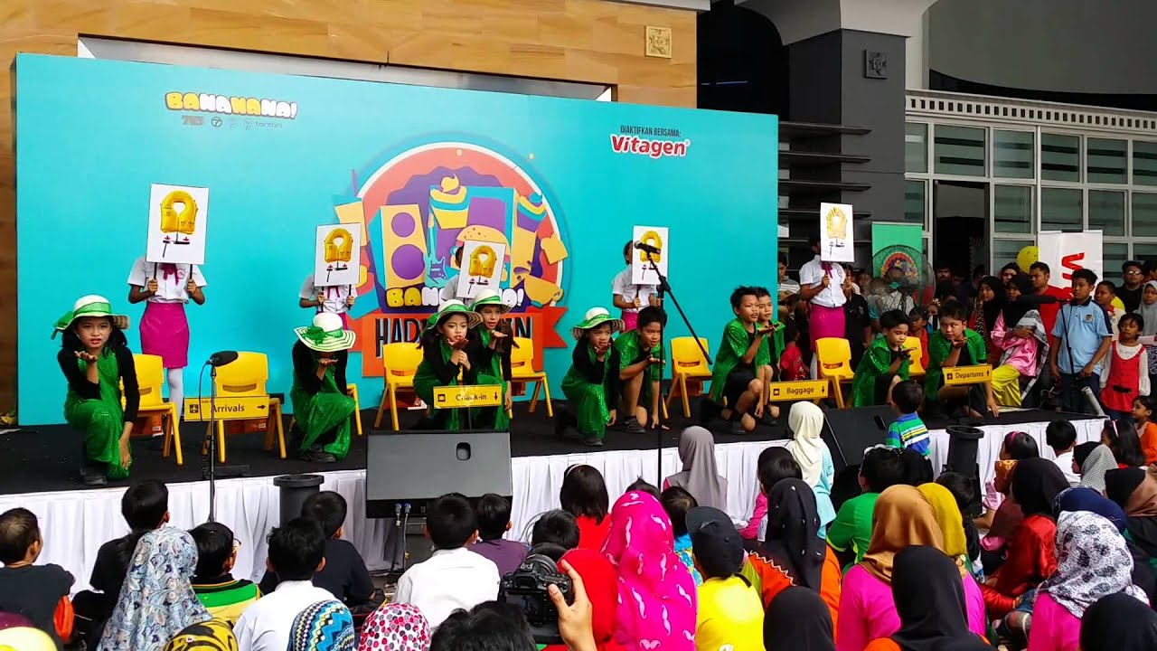 SK Cyberjaya Action Song Bananana TV3. - YouTube