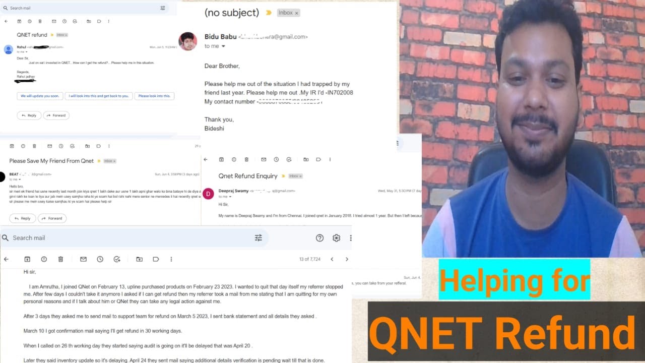 QNET Refund Query Solved - Part 1 || Qnet में फंसे पैसे निकालने का ...