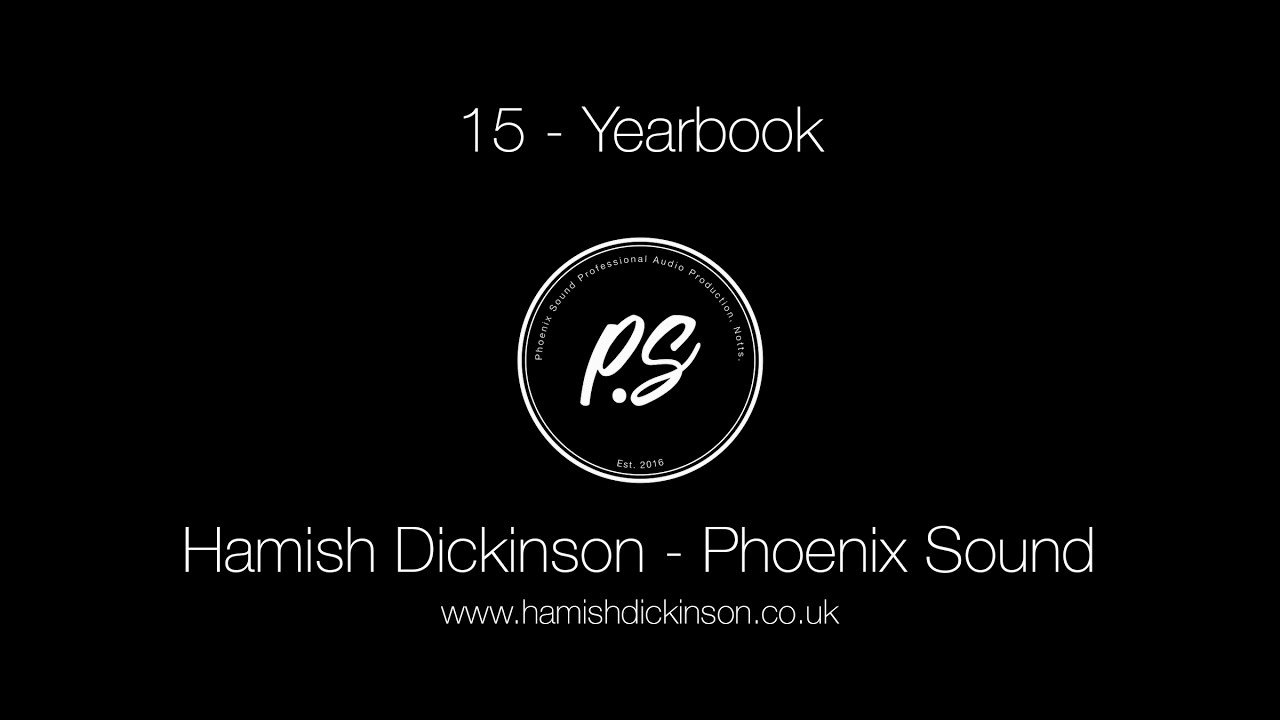 Hamish Dickinson - '15' - Yearbook Drums - YouTube