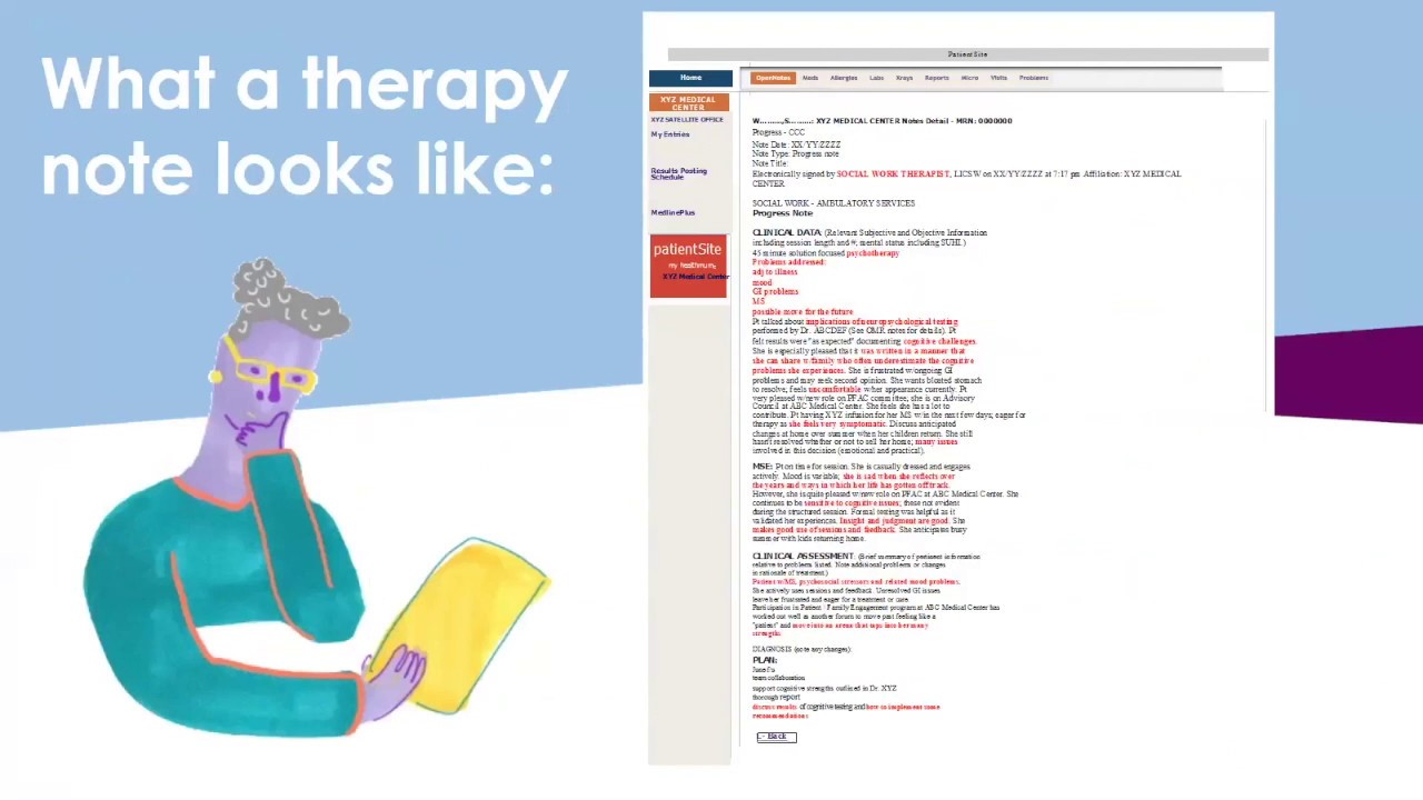 A Patient's Perspective: Reading Mental Health Notes - YouTube