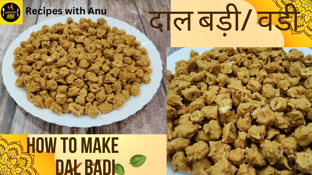 4 in 1 Dal Vadi | मिनटो में बनाए दाल बडी़-सालों साल चले | बरी / Bari ...