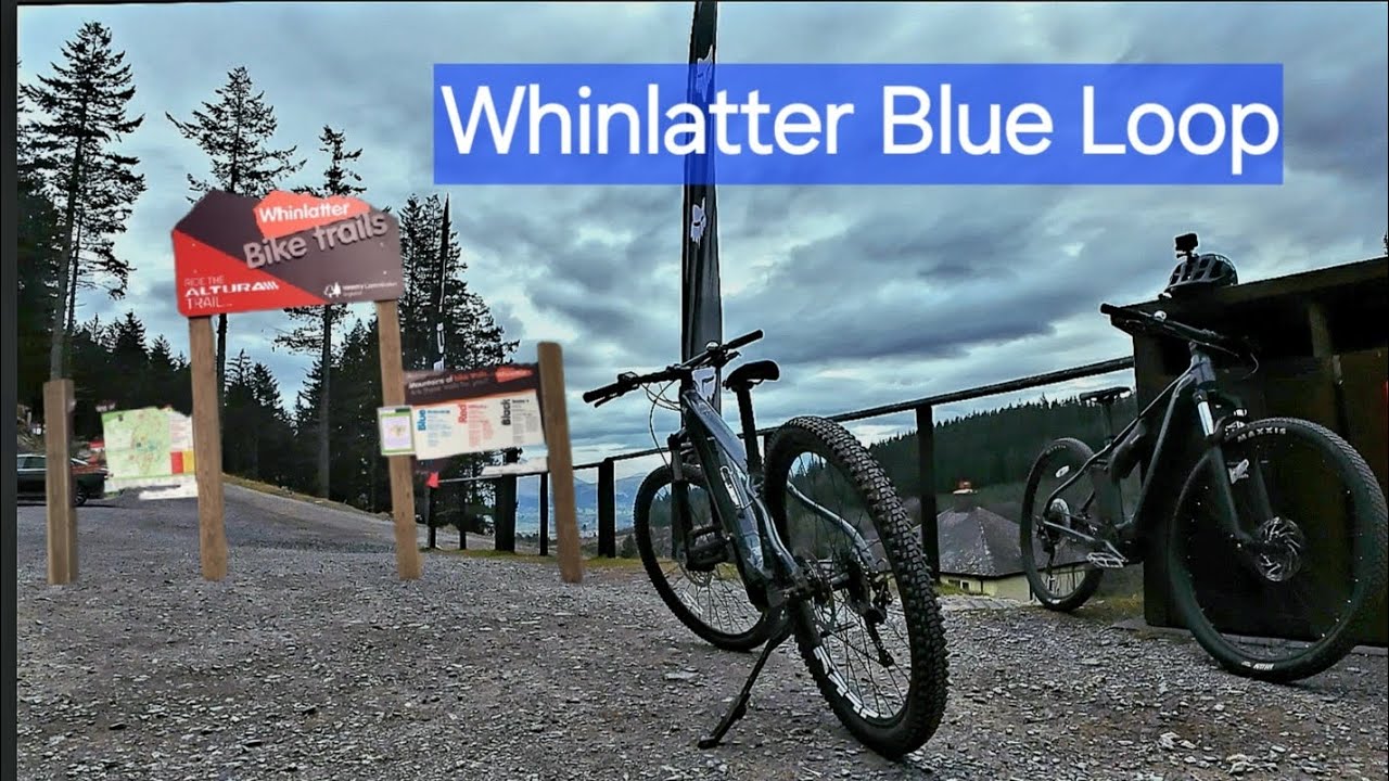 Exploring whinlatter's mega mtb blue line trail on crazy fast E-Bikes ...