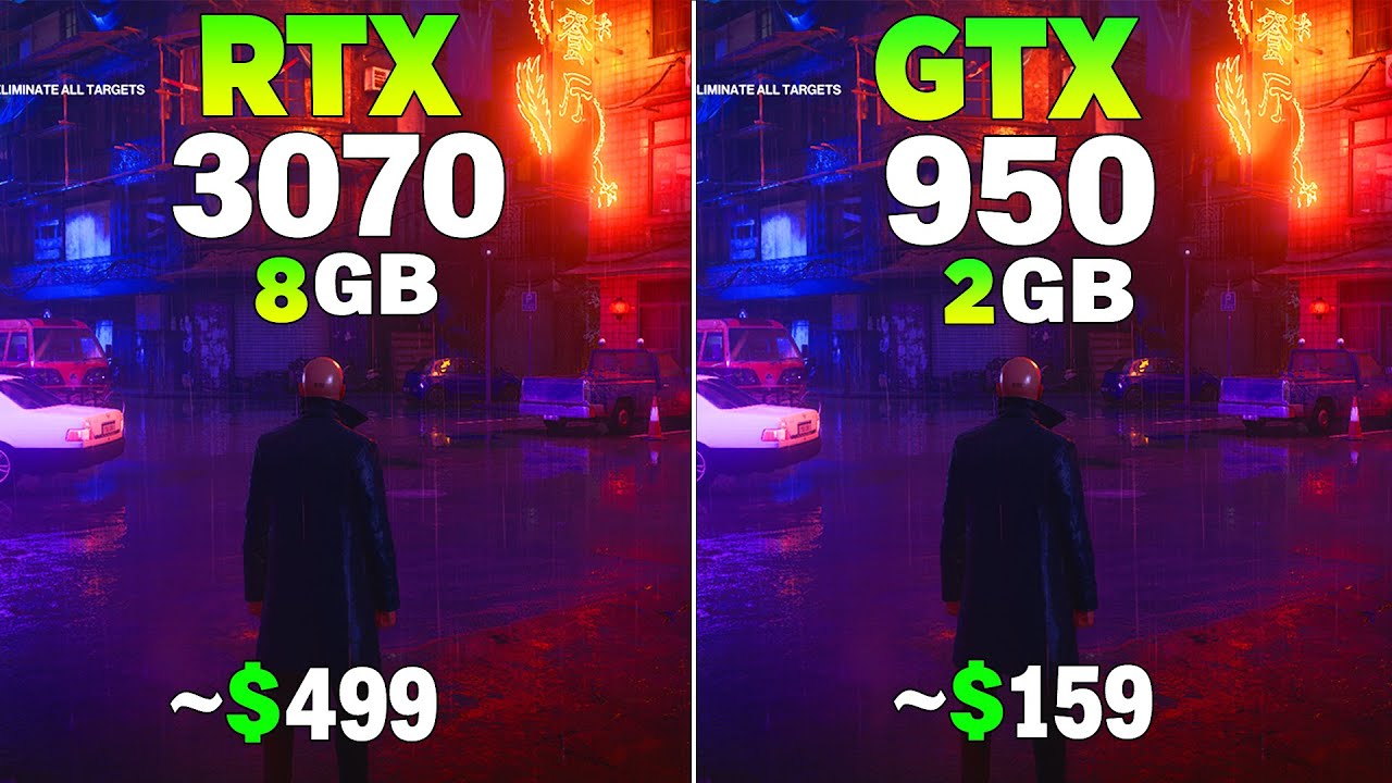 RTX 3070 vs GTX 950 - Test in 8 Games - YouTube