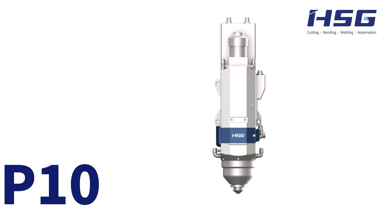 HSG CUTTING HEAD MODEL - P10 FOR 12KW - YouTube
