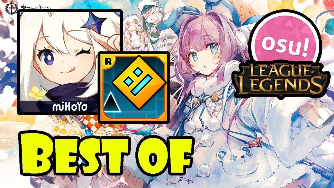 BEST OF - [Genshin Impact, GD, LOL, osu!] - YouTube