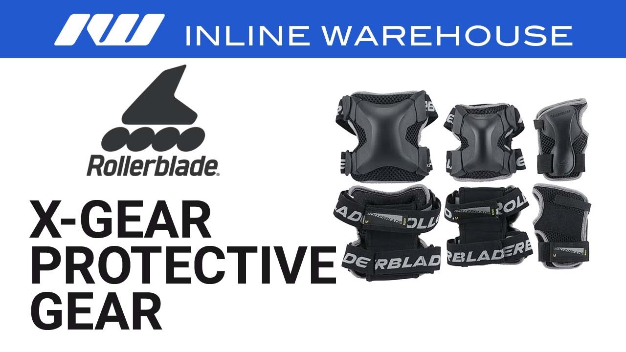 Rollerblade X Gear Protective Gear 3pk Review - YouTube