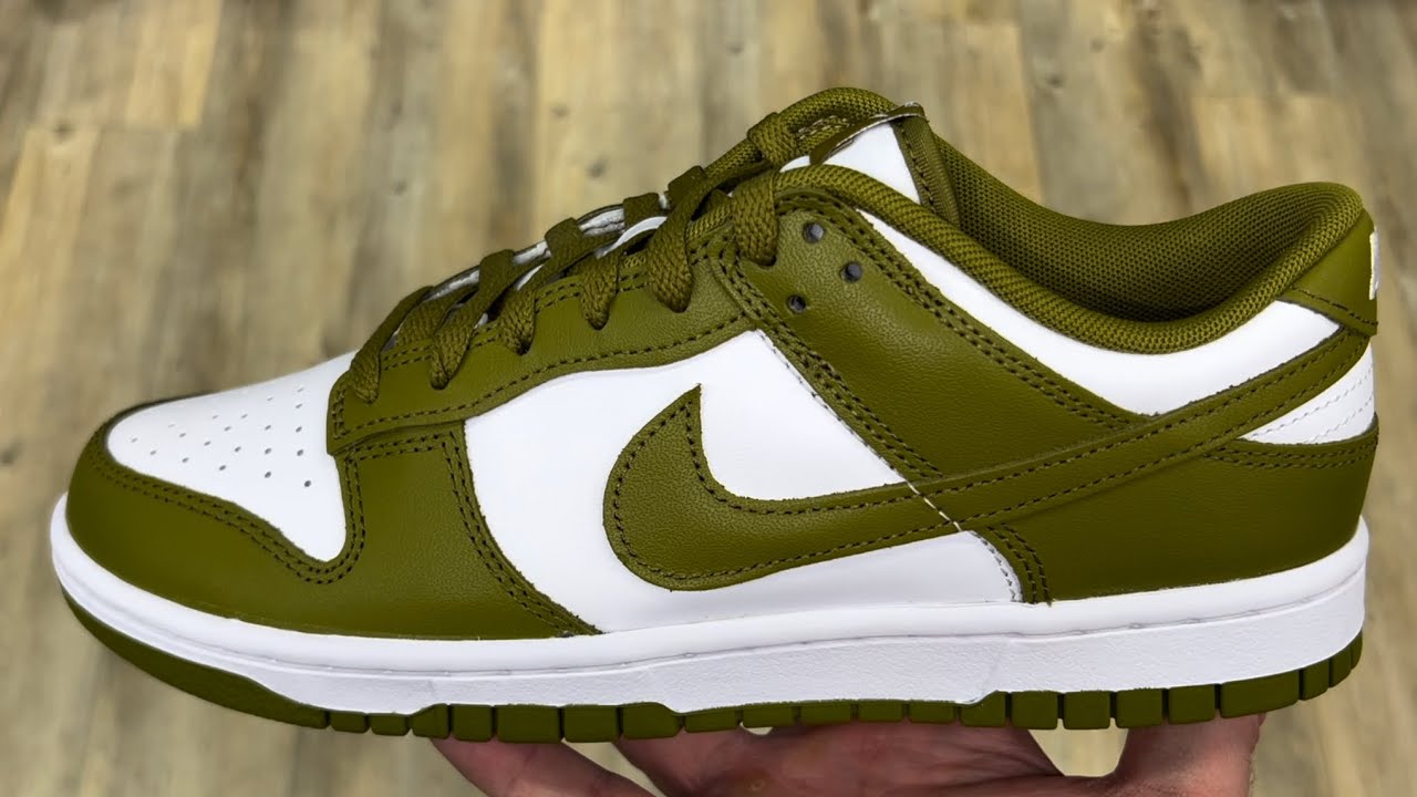 Nike Dunk Low Pacific Moss Shoes - YouTube
