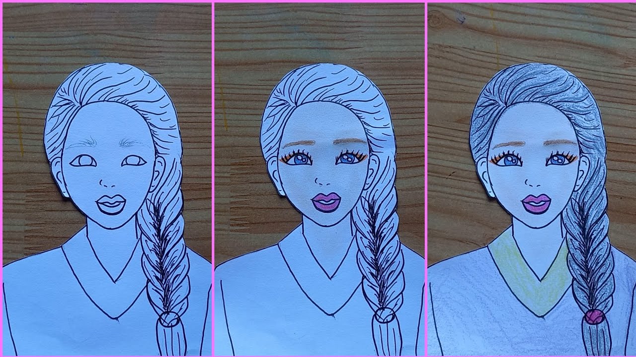 💠💸 Paperdiy ASMR💸💠 Doing paper doll make up tutorial, Make up paper ...