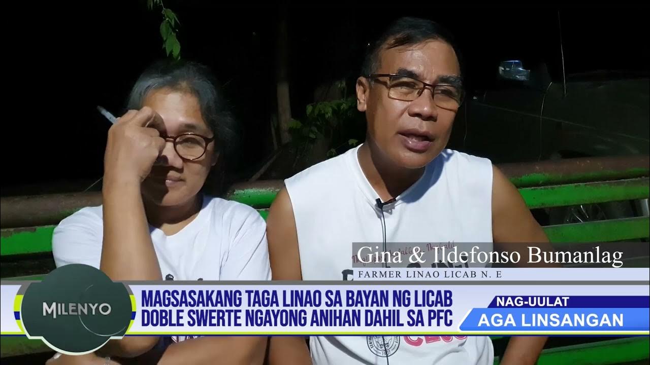 MAGSASAKANG TAGA LINAO SA BAYAN NG LICAB DOBLE SWERTE NGAYONG ANIHAN DAHIL SA PFC - YouTube