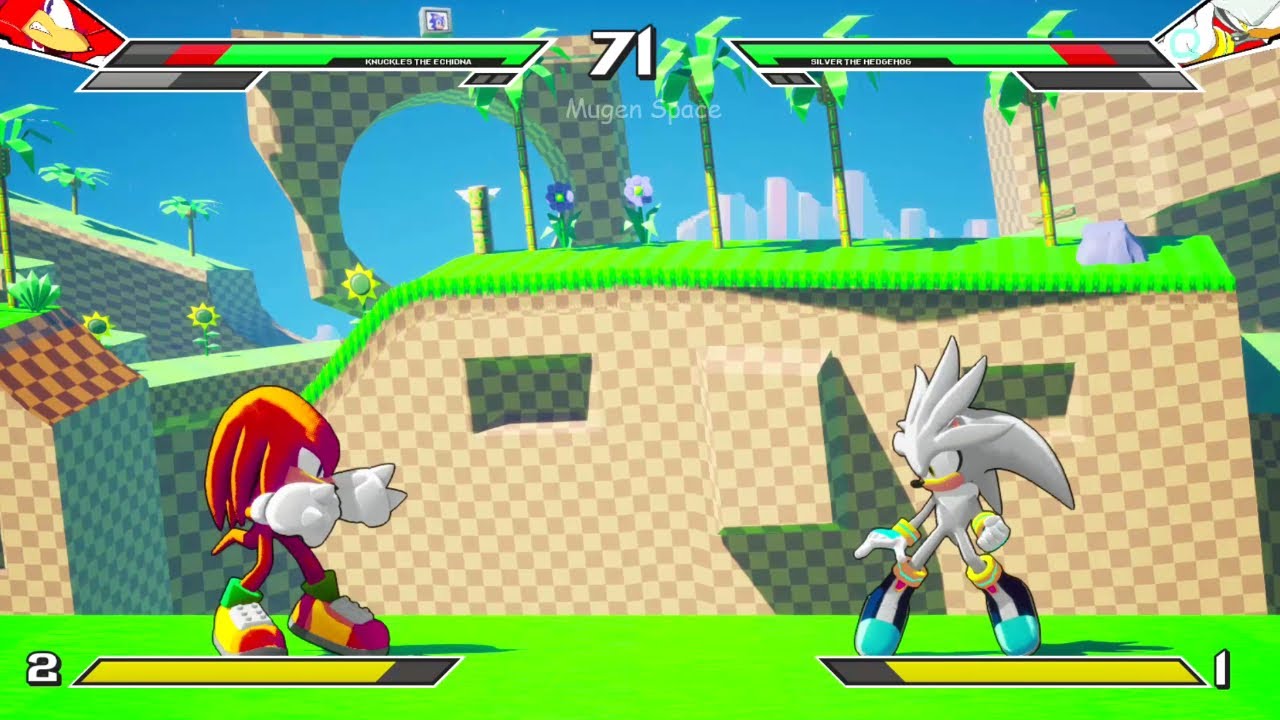 Knuckles VS Silver I Sonic Smackdown - YouTube