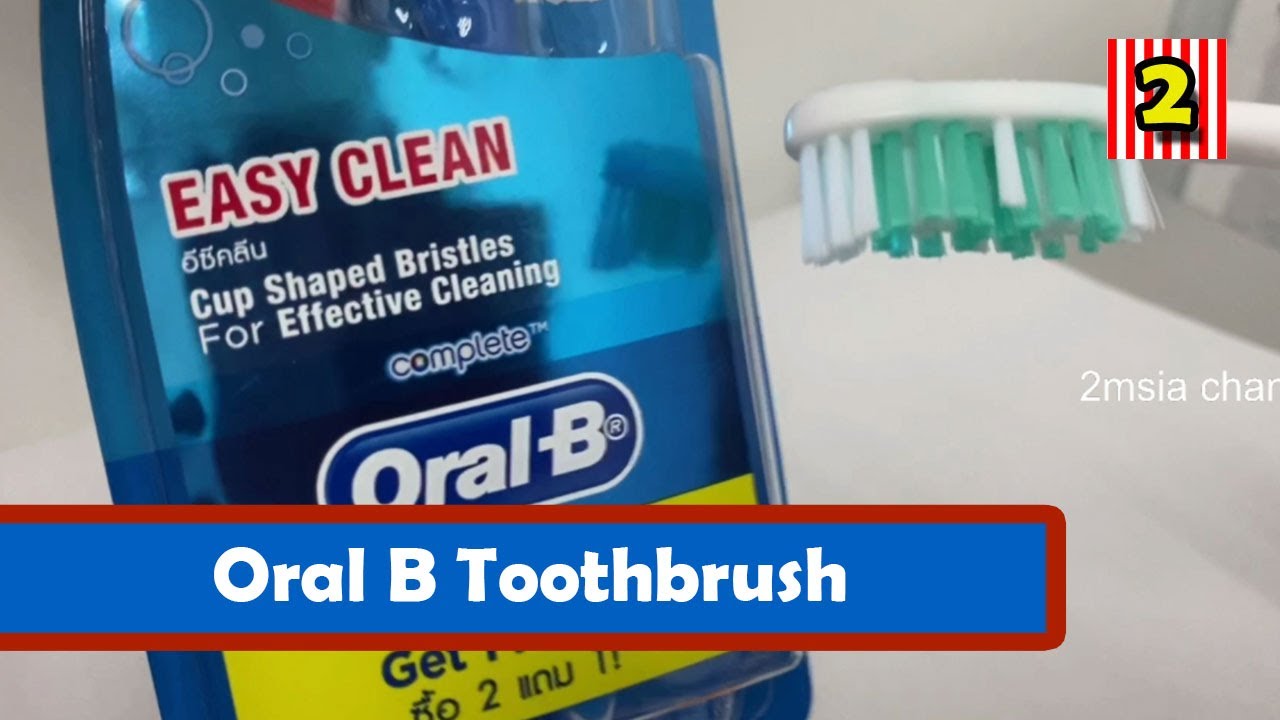 Oral B complete easy clean toothbrush Soft 40 Unboxing - YouTube