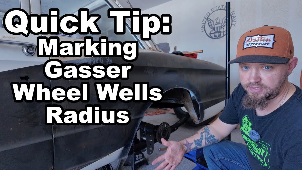 Easy Method for Gasser Wheel Wells - YouTube