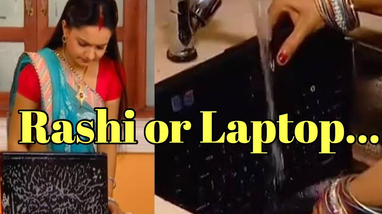 RASHI GOPI OR LAPTOP II SAATH NIBHANA SAATHIYA - YouTube