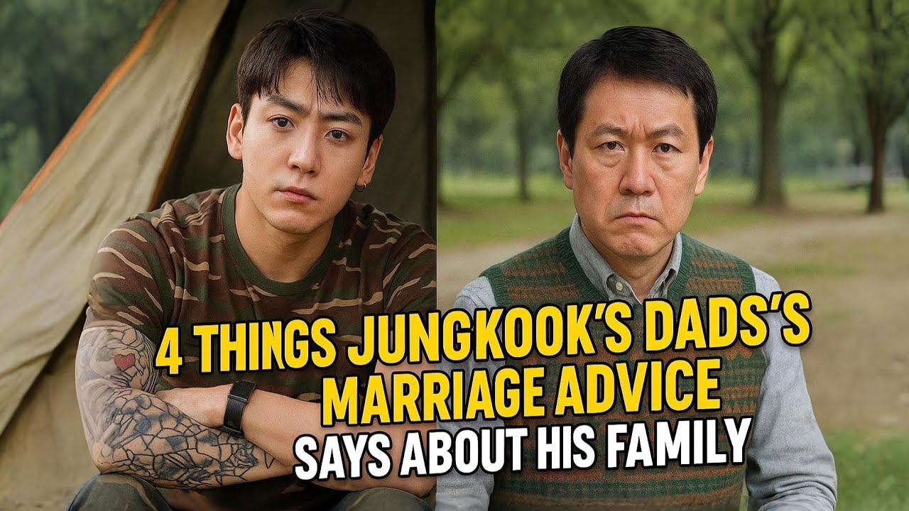 4 Things Jungkook's Dad's Marriage Advice Says About His Family - YouTube
