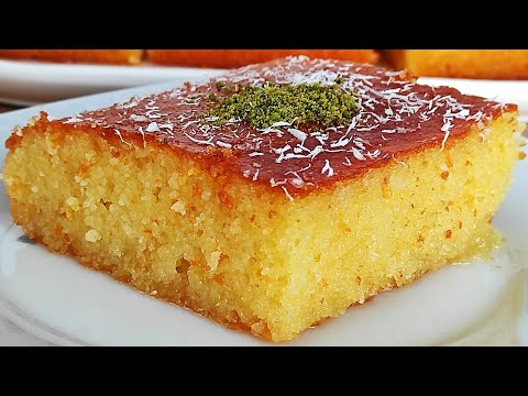 BAKLAVAYA RAKİP 🏆REVANİ TATLISI 🤤TAM KIVAMINDA TAM ÖLÇÜLÜ ✋ revani tatlısı nasıl yapılır?