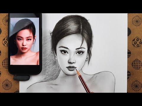 Blackpink Jennie Çizimi 2023