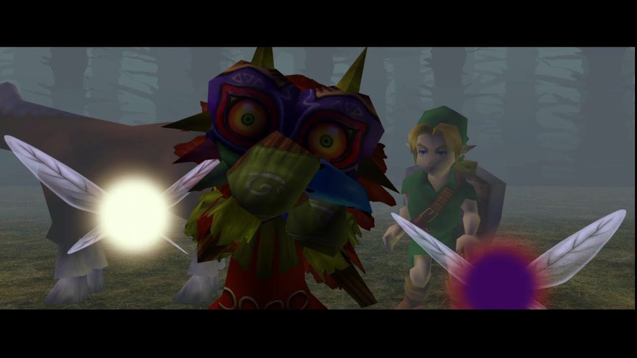 The Legend of Zelda Majora's Mask Intro N64HD (Nerrel Texture Pack ...