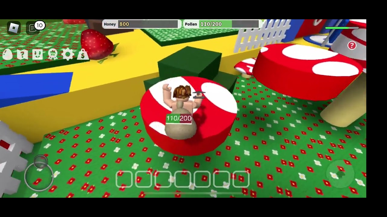 Playing bee sim - YouTube