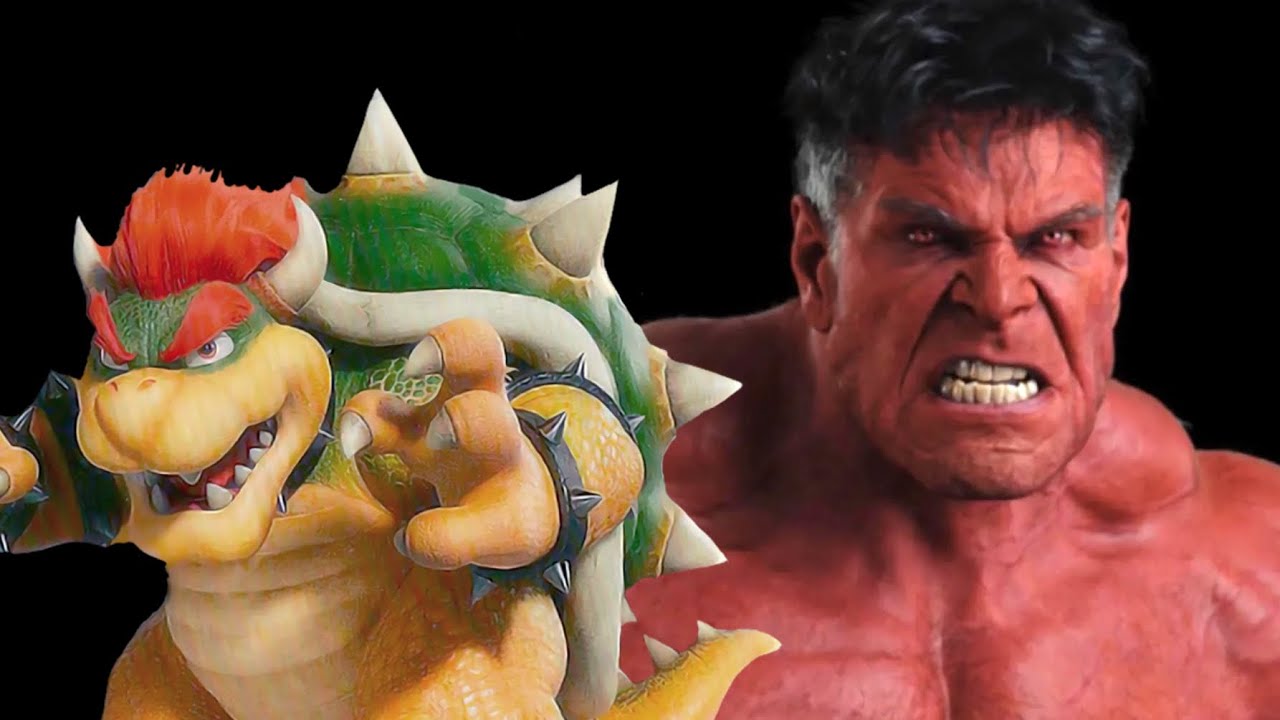 Red Hulk's roar, but its mixed of Bowser - YouTube