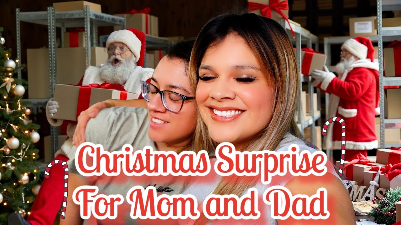 Christmas Surprise For Our Parents! | Finding The Perfect Gifts! - YouTube