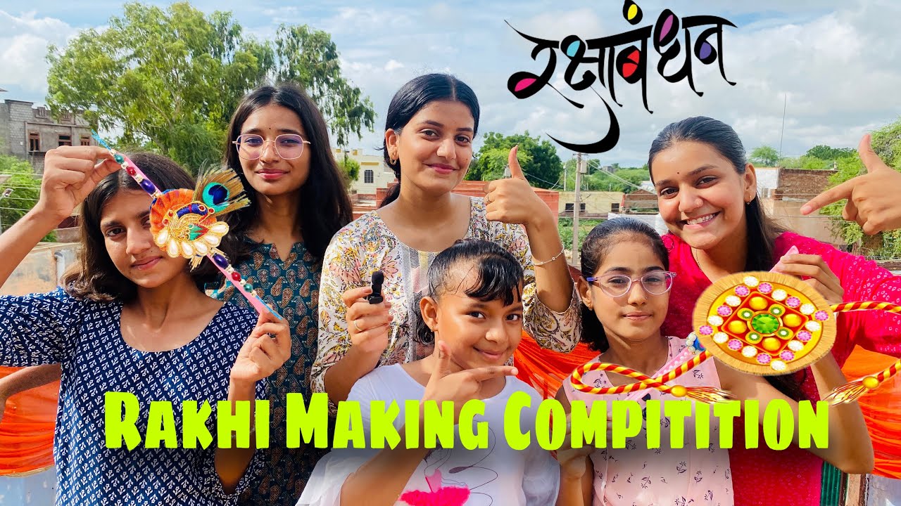 Rakhi Making Competition | Creative DIY Rakhi Designs | Festive Fun ...