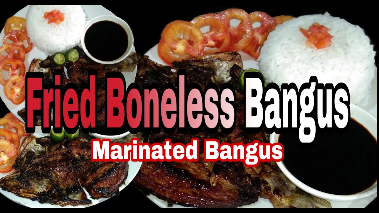 How to marinate Boneless Bangus || Fried Boneless Bangus recipe - YouTube