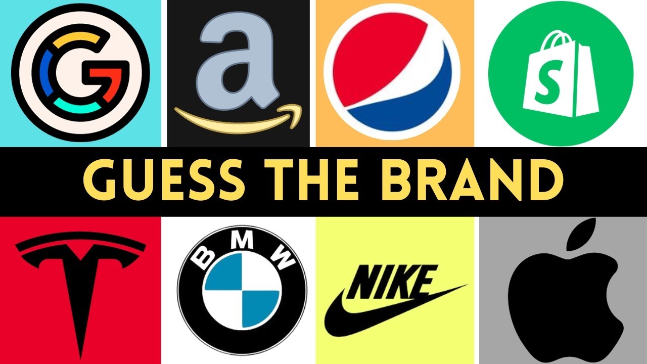 Guess the Brand Quiz | Can You Guess The 50 Logo/Brand - YouTube