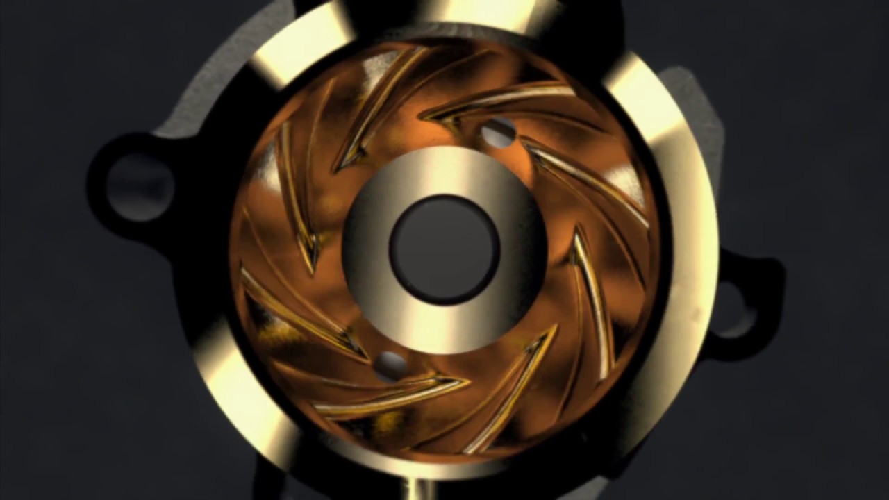 HEPU 3D animated Waterpump assembling - YouTube