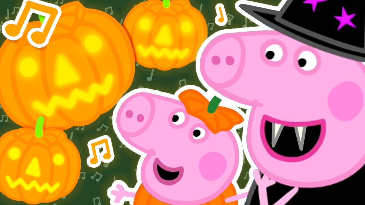 Spooky Spooky Song 🧛‍♂️ Halloween Song 🎃 Peppa Pig Nursery Rhymes ...